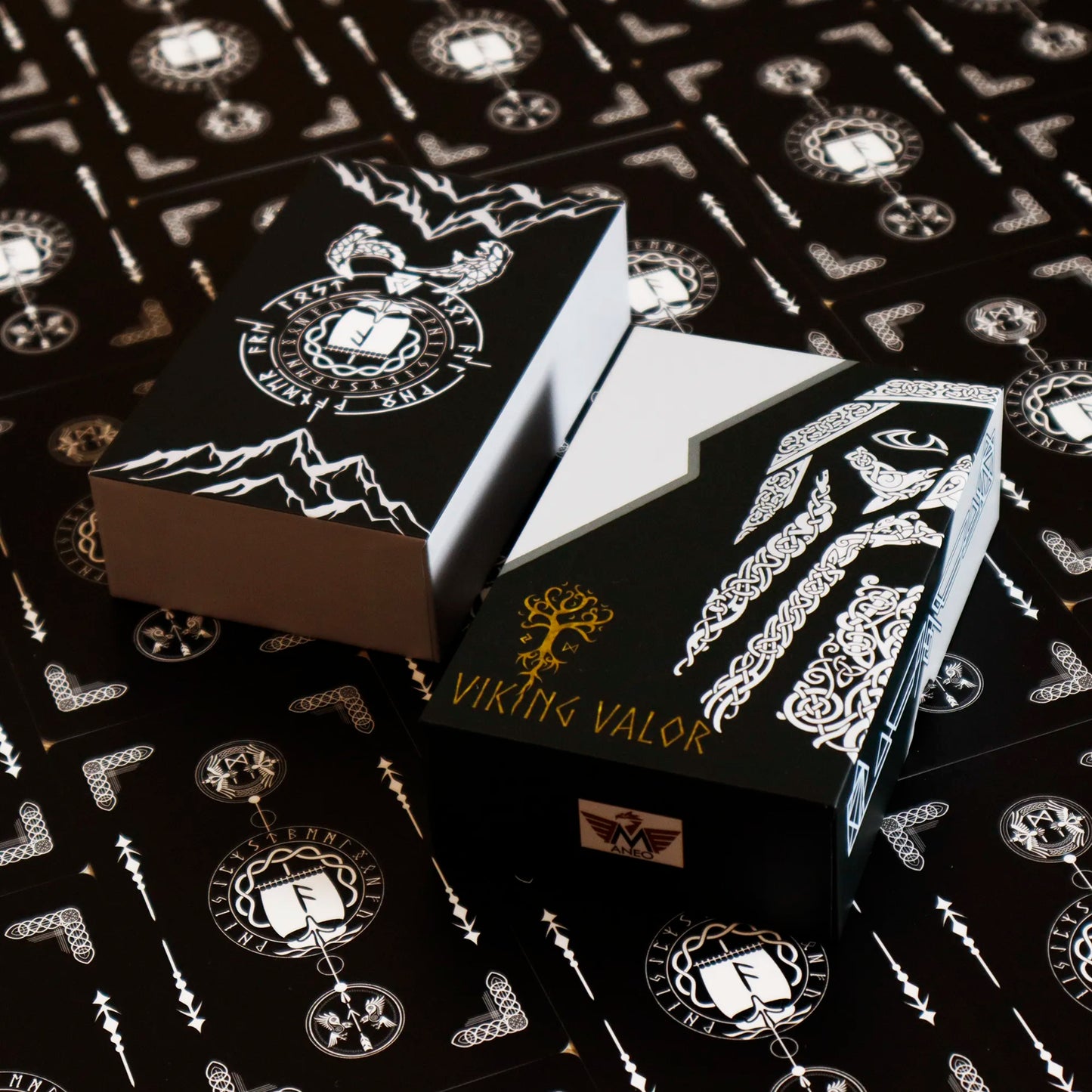 Viking Valor – Norse Mythology Tarot Deck with Rune Power (78 Cards ...